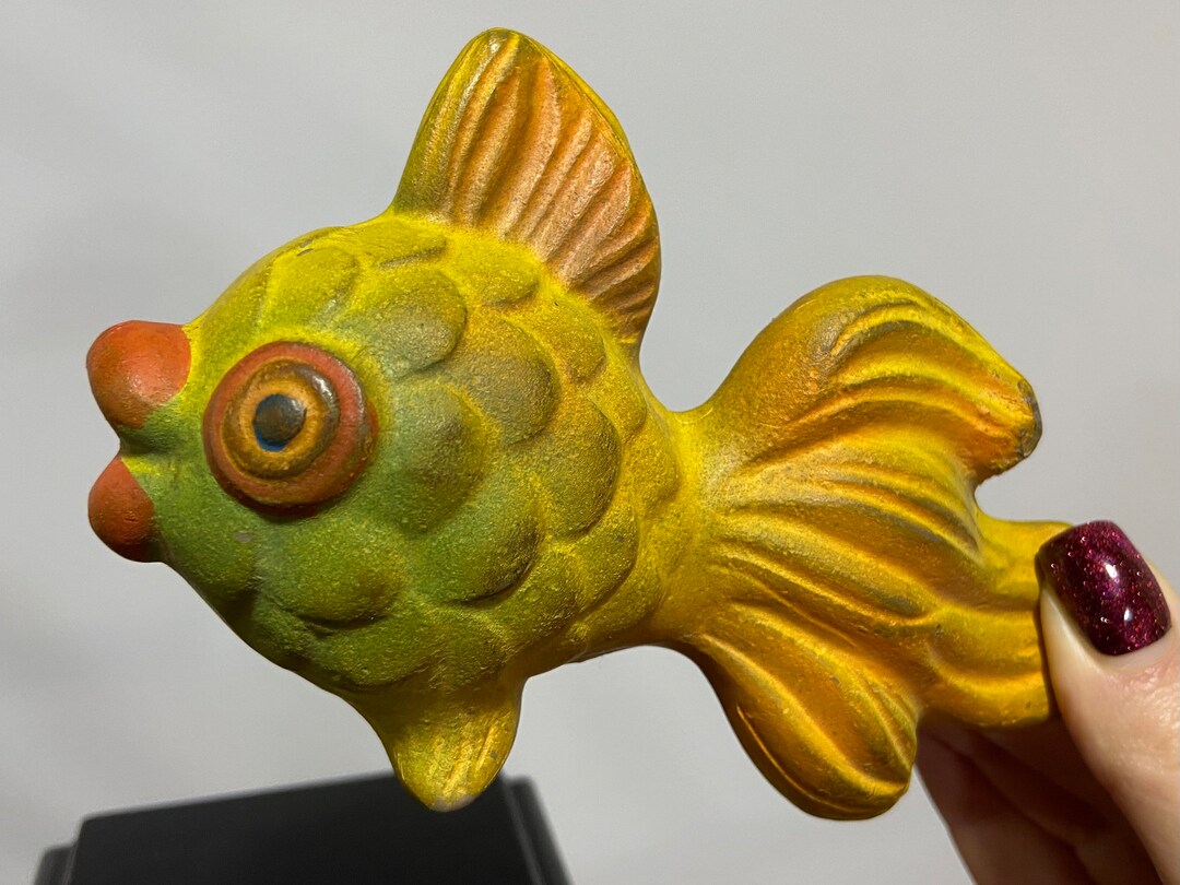 Soviet Rare Rubber Fish, Vintage Toy, USSR Fish, Soviet Fish, Retro ...