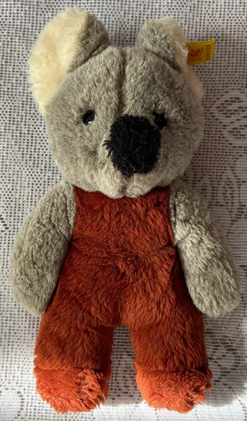 Steiff Squeak Toy Koala, Vintage Germany Toy Koala, Vintage Toy, GDR ...