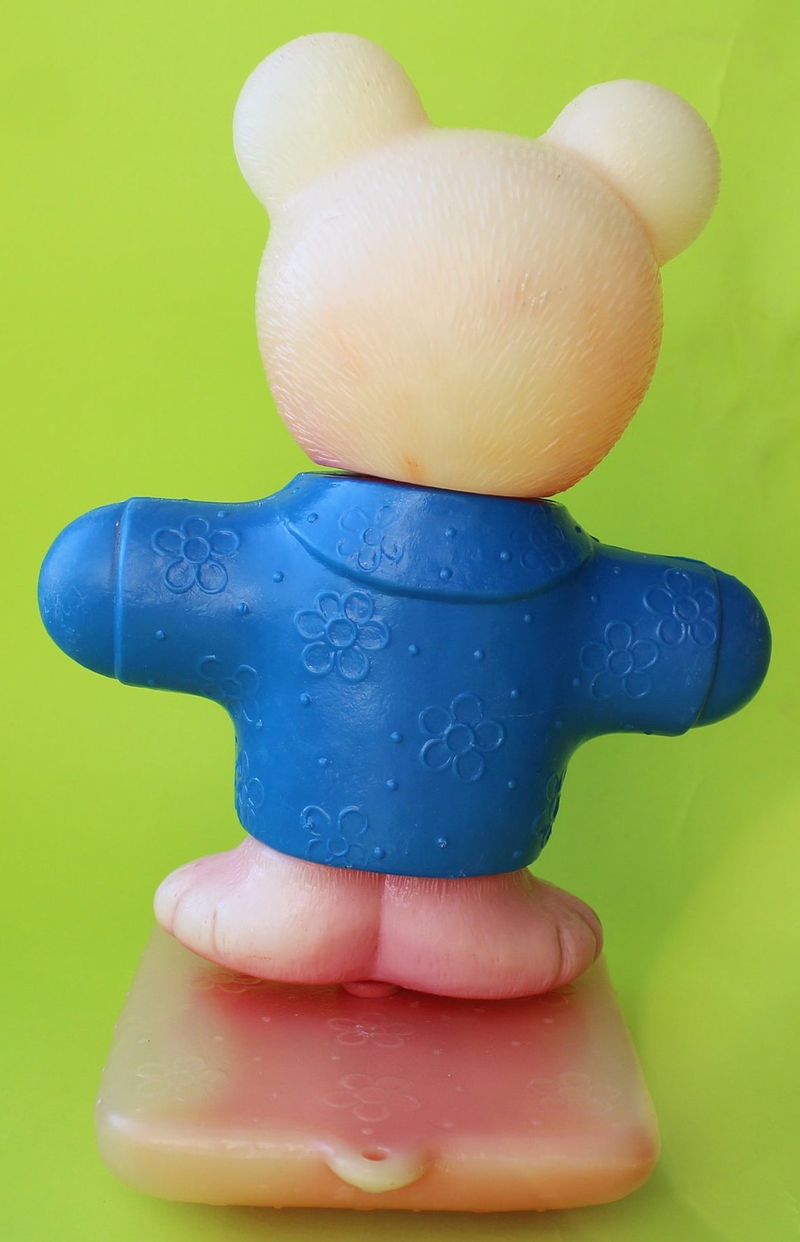 Soviet plastic toy vintage toy USSR toy soviet bear soviet | Etsy