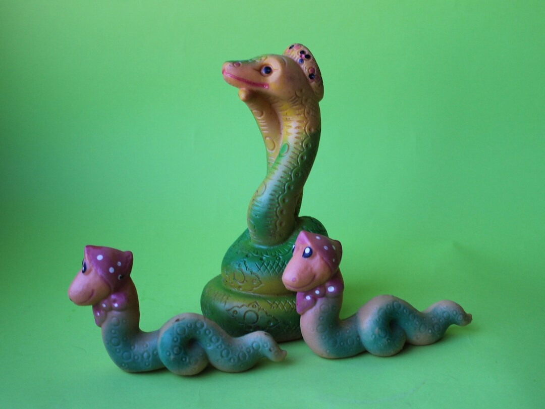 Soviet Rubber Snake, Vintage Toy, USSR Toy, Snakes, USSR Snake, Soviet ...