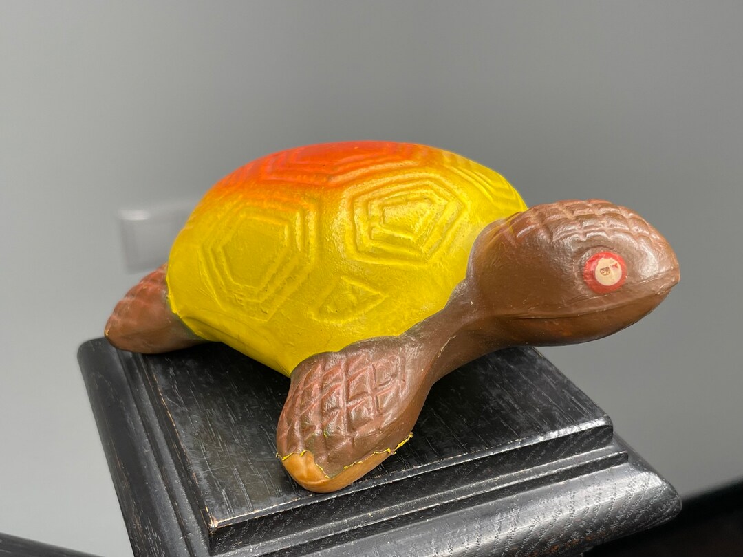 Soviet Rare Rubber Toy, Vintage Toy, USSR Toy, Turtle, USSR Turtle ...