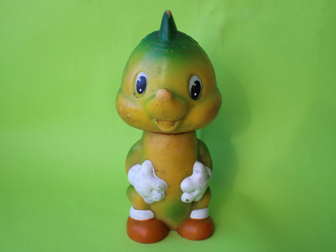 Rubber Toy, Vintage Toy, Retro Toy, Dragon, Vintage Dragon, Antique ...