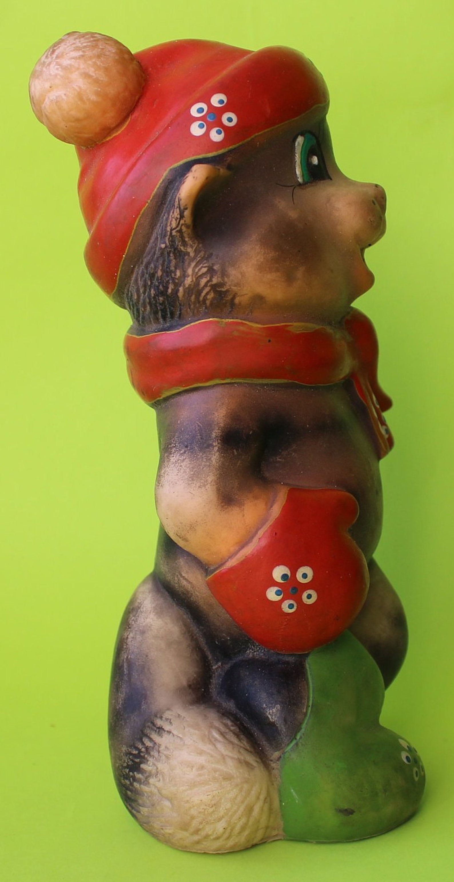 USSR toy soviet rubber toy vintage toy USSR toy cat | Etsy