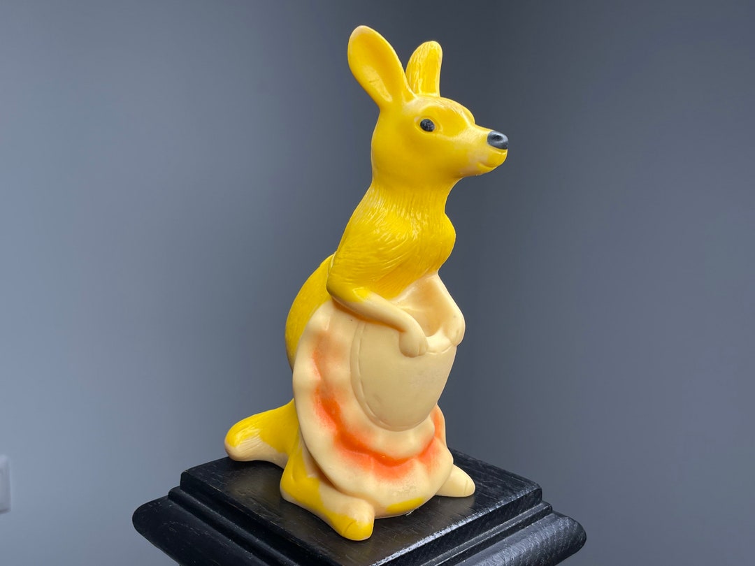 Soviet Rubber Rare Kangaroo, Vintage Toy, USSR Toy, Kangaroo, USSR ...