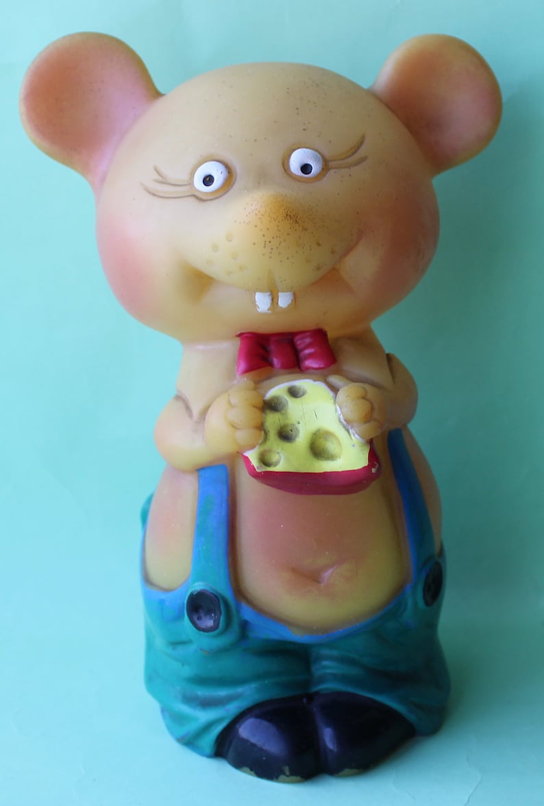 Soviet Rubber Toy Vintage Toy Mouse Toy Mouse USSR Mouse - Etsy