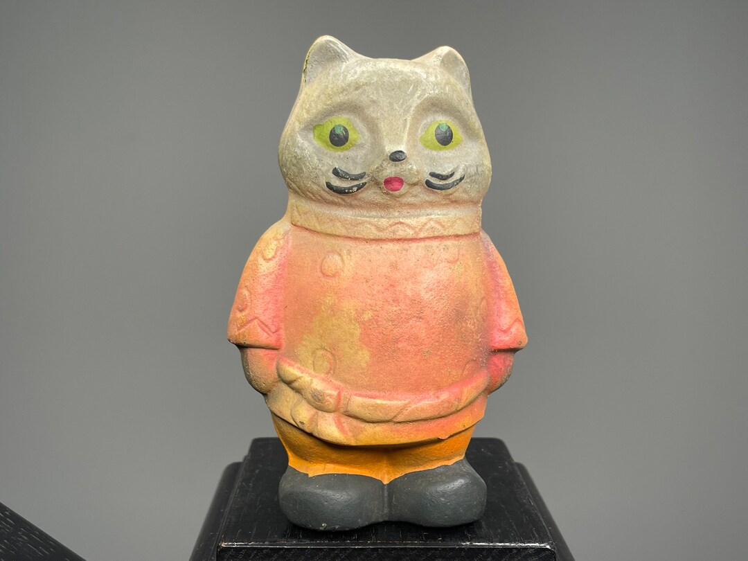 Very Rare Soviet Rubber Toy Cat, Soviet Rubber Toy, Vintage Toy, USSR ...