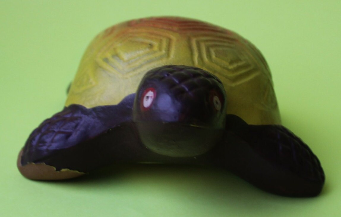 Soviet Rare Rubber Toy Vintage Toy USSR Toy Turtle USSR - Etsy