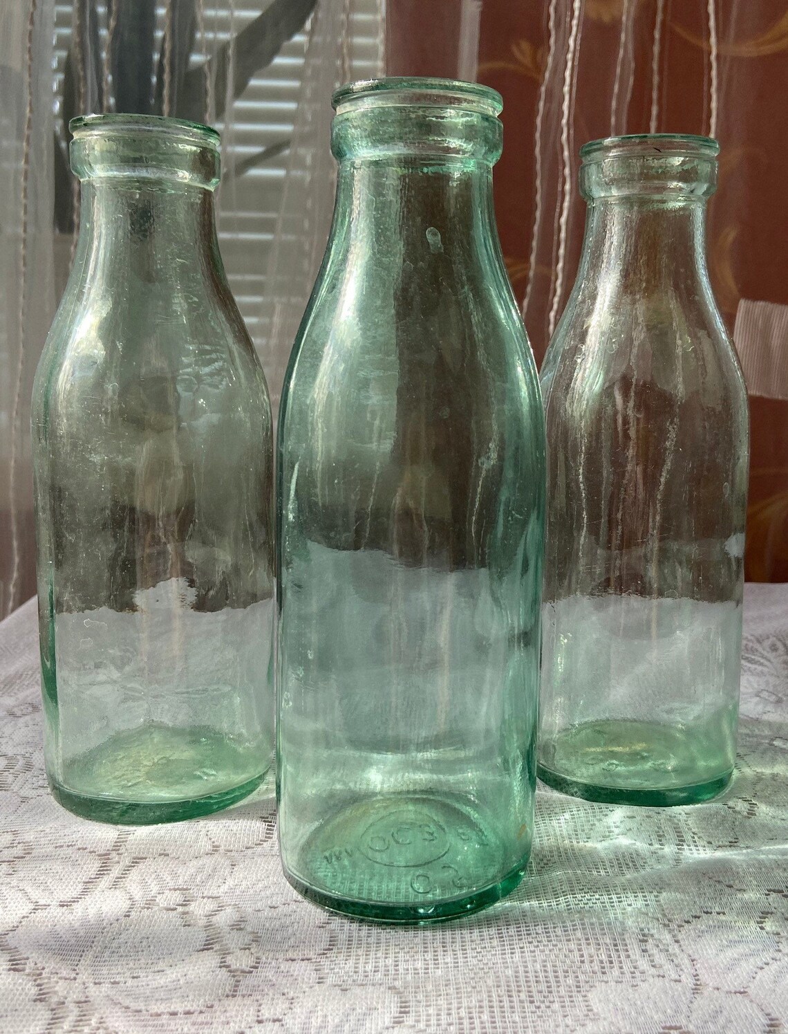 Soviet Set of 3 Milk Bottles Soviet Bottles Vintage Milk | Etsy