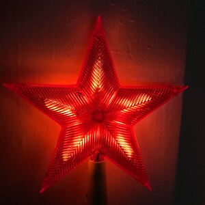 Very Rare Soviet Plastic Red Star Vintage Star USSR Toy - Etsy