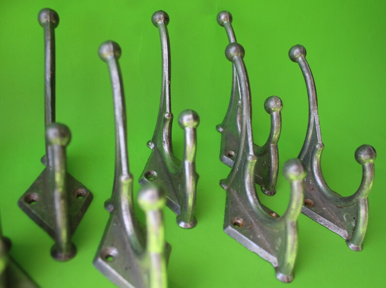 Soviet Hooks Set of 8 Soviet Wall Hooks Soviet Coat Hook | Etsy
