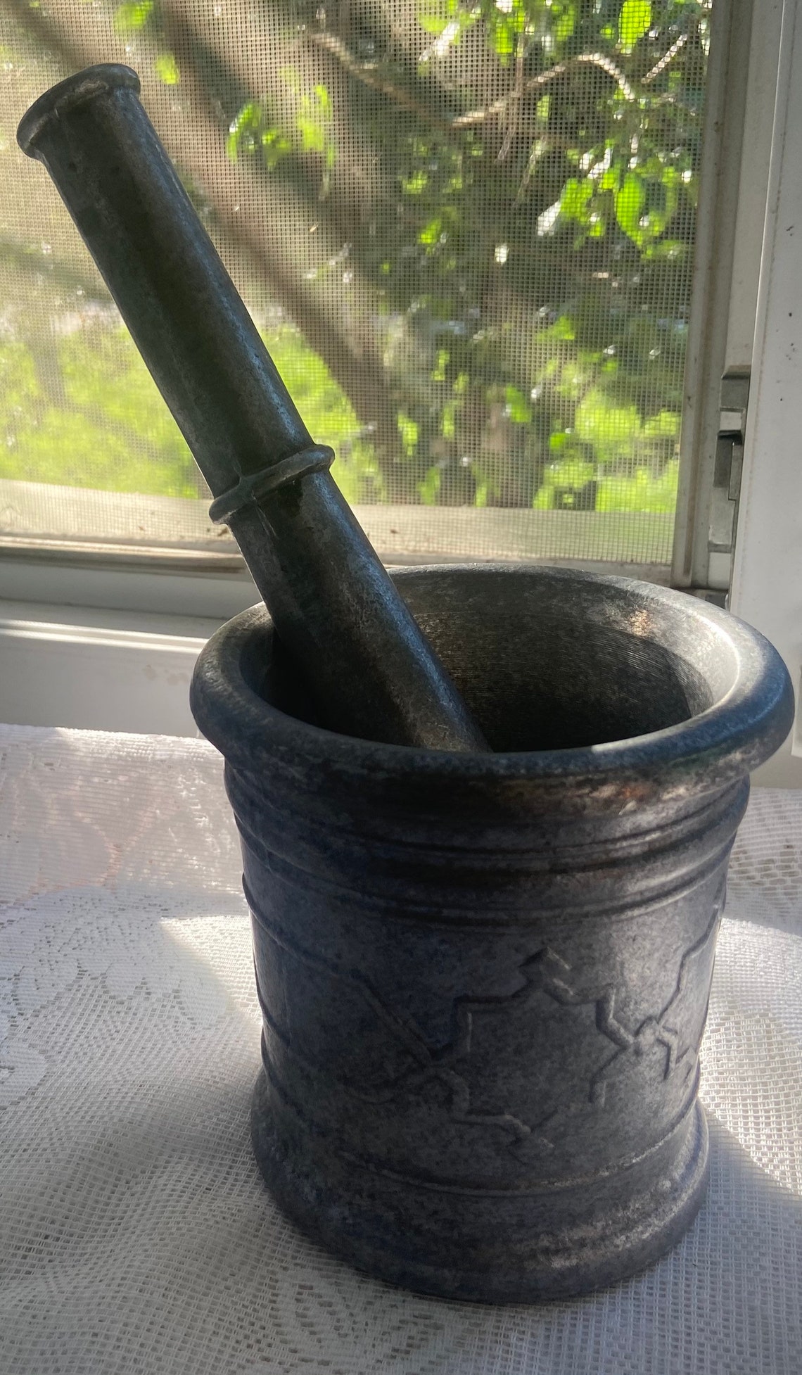 Soviet Metal Mortar Aluminum Mortar and Pestle Vintage | Etsy
