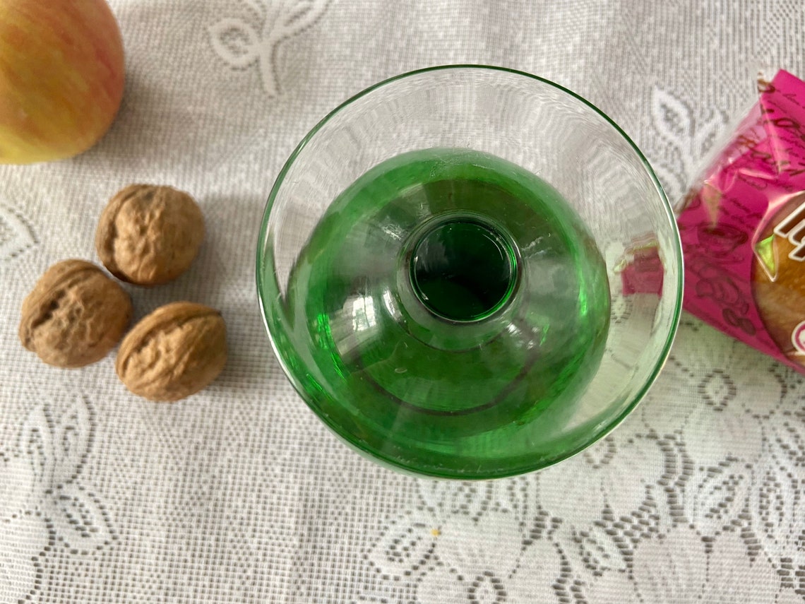 Soviet Green Vase, Vintage Green Vase, Retro Vase, Soviet Figurine ...