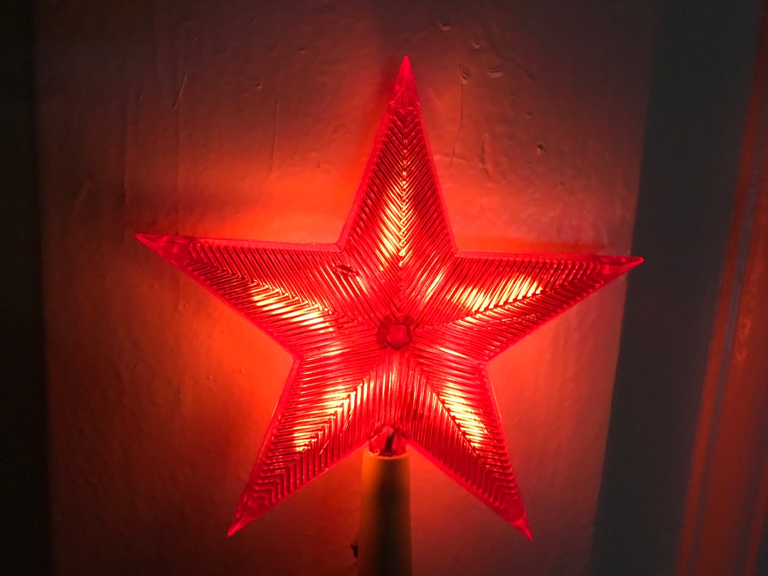 Very Rare Soviet Plastic Red Star Vintage Star USSR Toy - Etsy