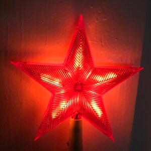 Very Rare Soviet Plastic Red Star Vintage Star USSR Toy - Etsy