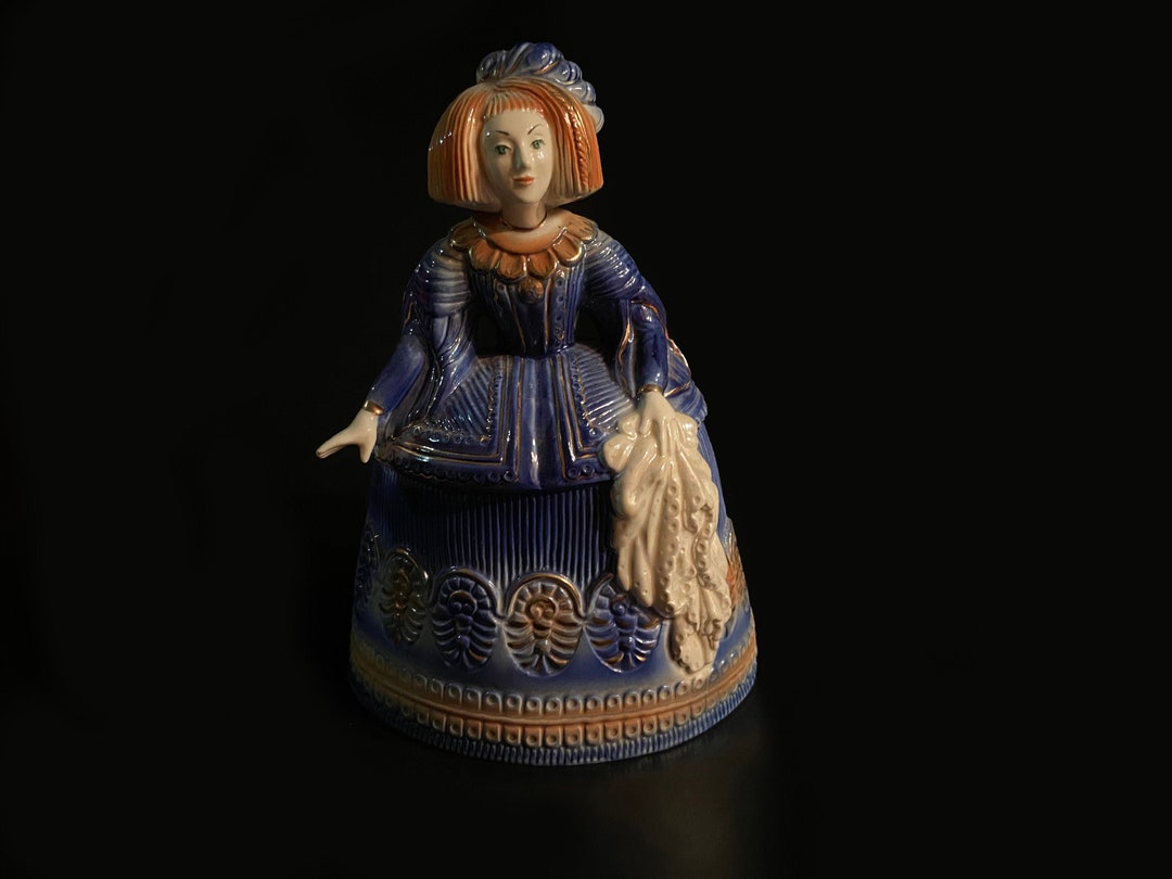 Porcelain Figurine Girl, Vintage Figurine Girl, Perfume Lamp Girl, Oil ...