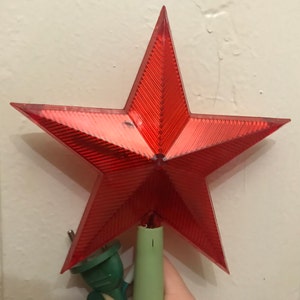 Very Rare Soviet Plastic Red Star Vintage Star USSR Toy - Etsy