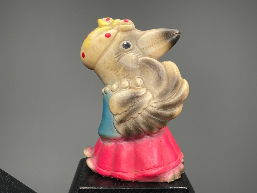 Very Rare Toy, Rubber Toy, Vintage Toy, Magpie, Bird, Soviet Rubber ...