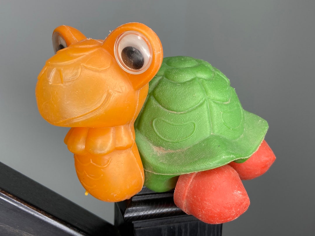 Soviet Plastic Toy Turtle, Vintage Toy, Retro Toy, Vintage Turtle ...
