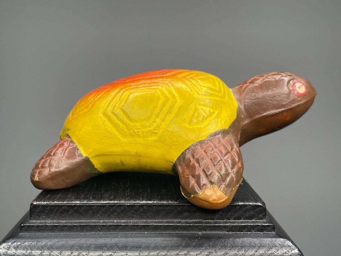 Soviet Rare Rubber Toy, Vintage Toy, USSR Toy, Turtle, USSR Turtle ...