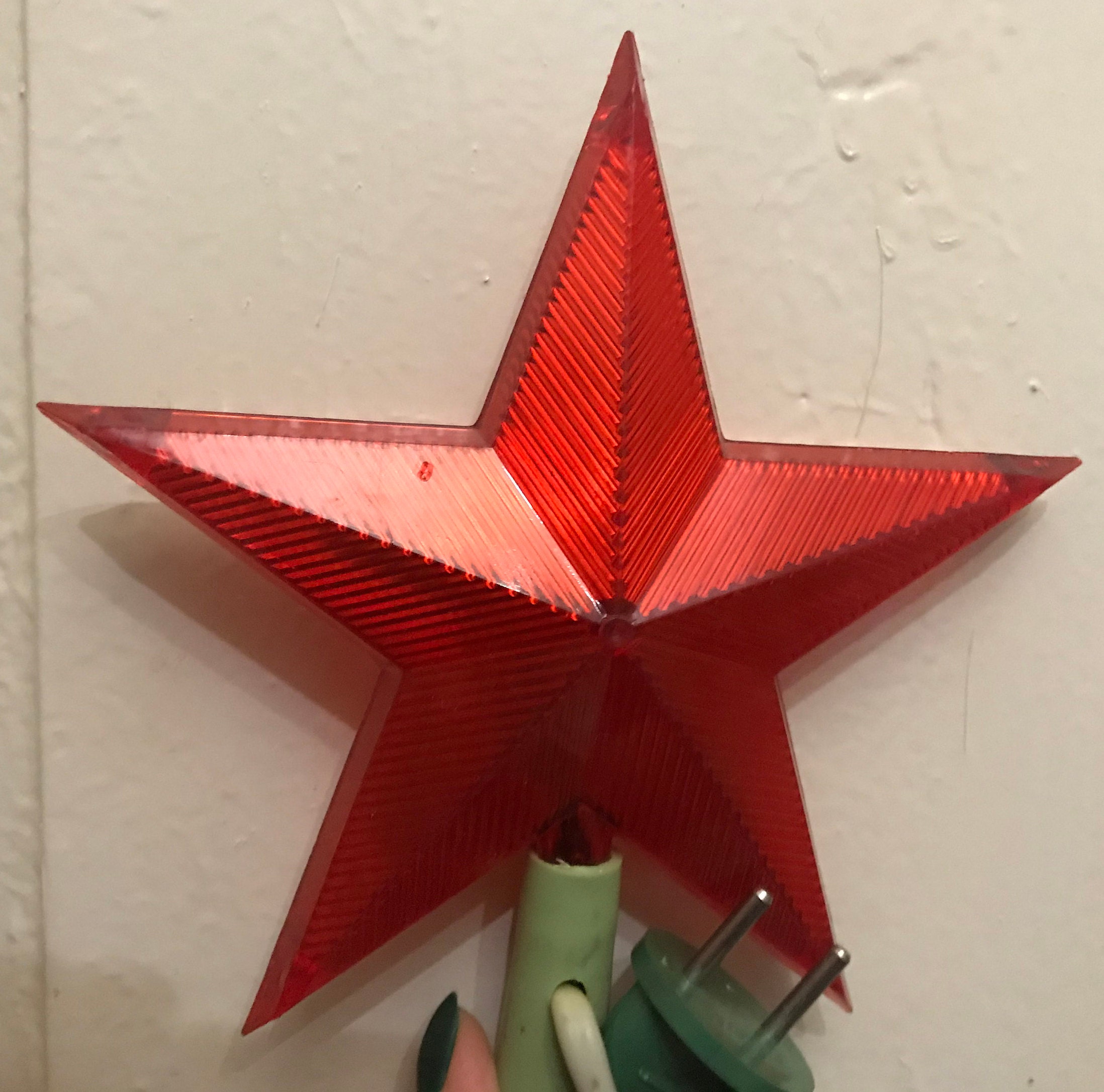 Very rare soviet plastic red star vintage star USSR toy | Etsy