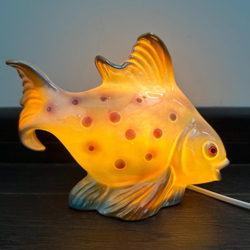 Fish Lamp - Etsy