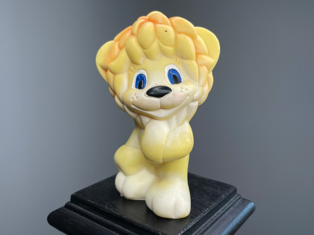 Soviet Rubber Toy Lion, Soviet Rubber Toy, Vintage Toy, USSR Toy Lion ...