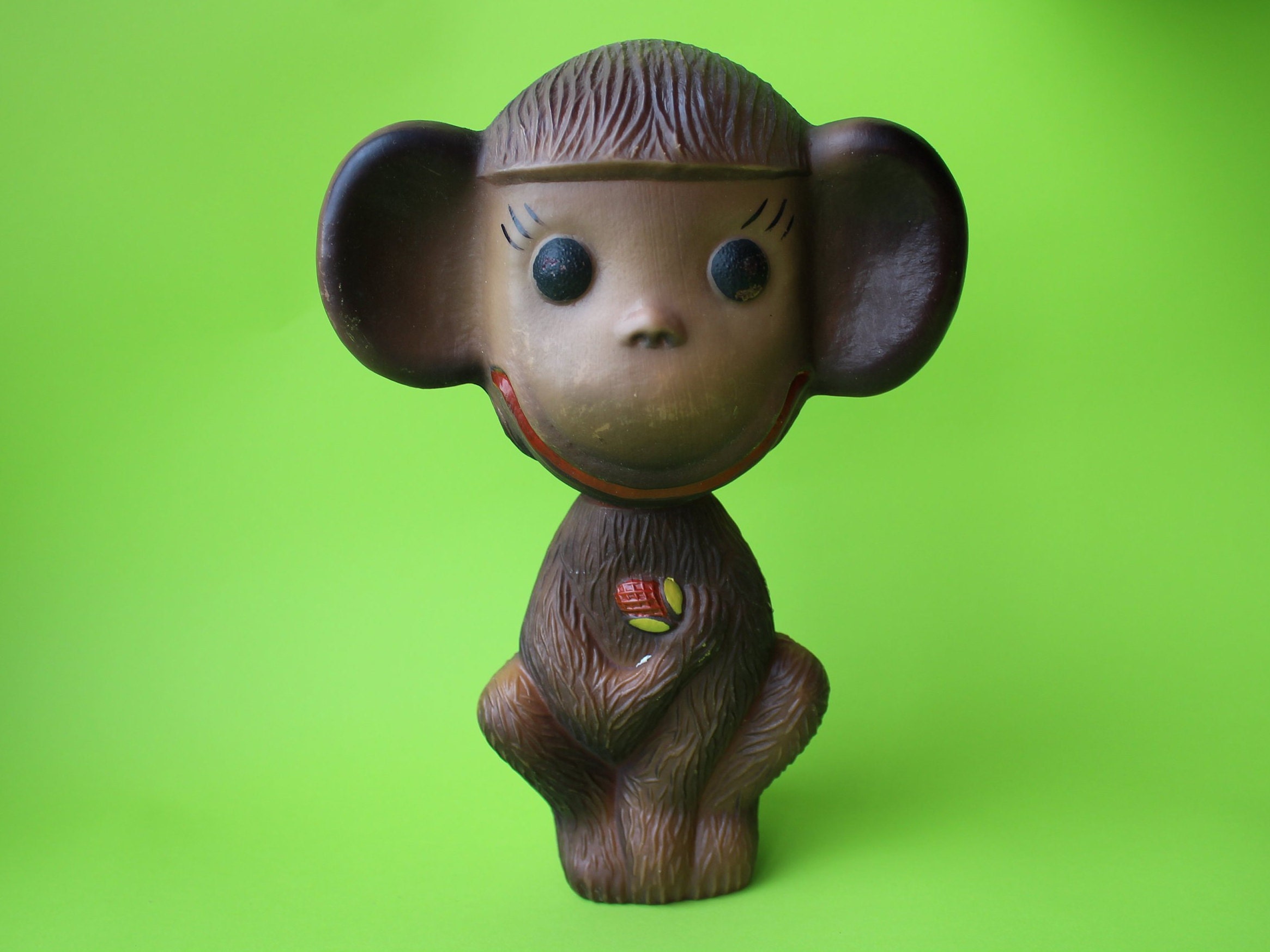 Soviet Plastic Toy Vintage Toy USSR Toy Soviet Monkey | Etsy