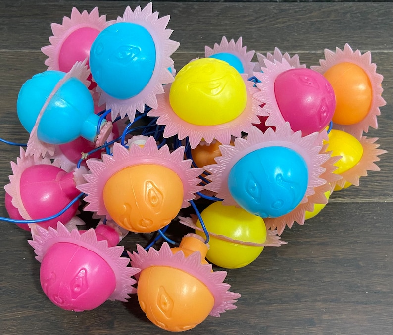 Soviet Plastic Garland Sun Vintage Garland USSR Space - Etsy