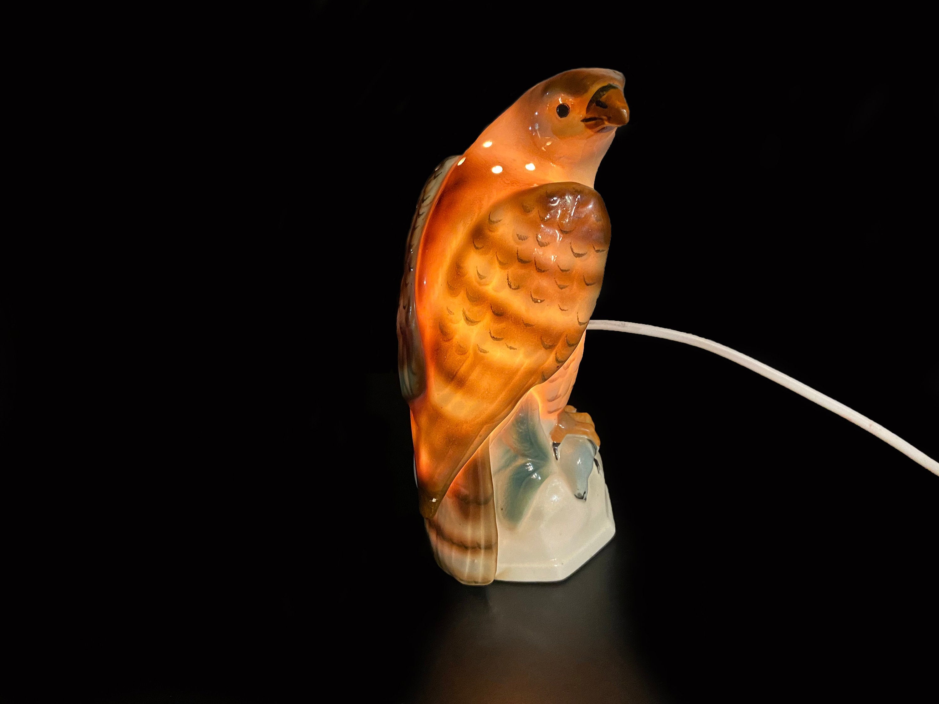 Very Rare Gdr Ceramic Night Light Vintage Porcelain Lamp - Etsy UK