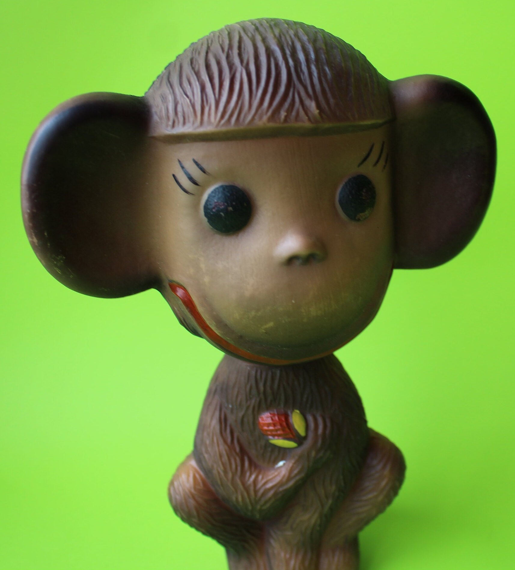 Soviet Plastic Big Toy Vintage Toy USSR Toy Soviet Monkey - Etsy