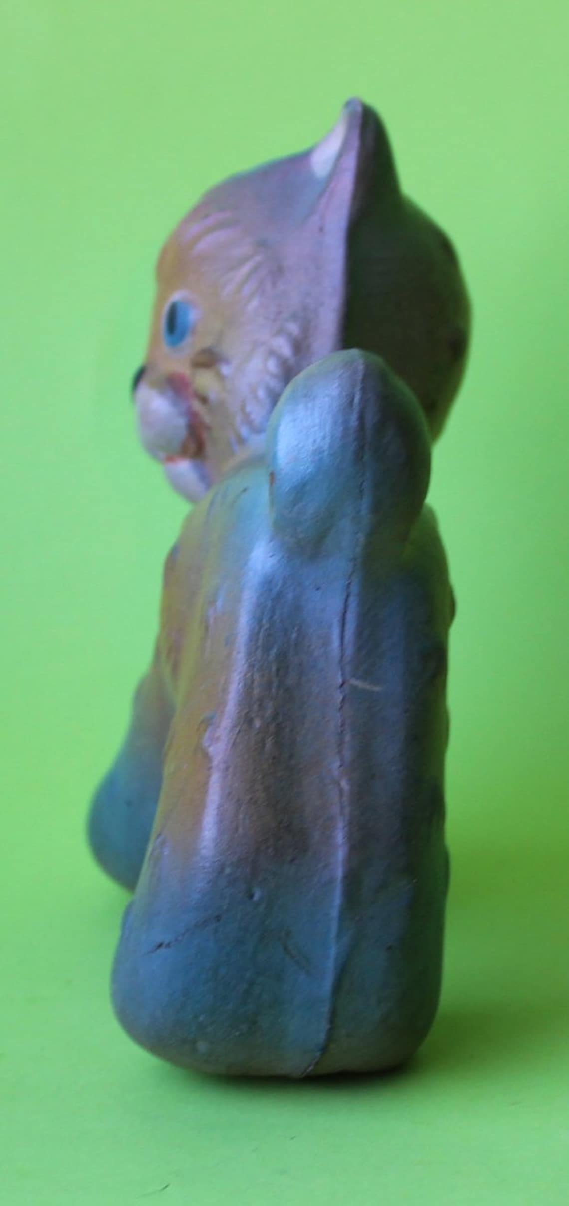 Vintage 1960s Soviet Rubber Cat Toy, USSR Collectible - Etsy