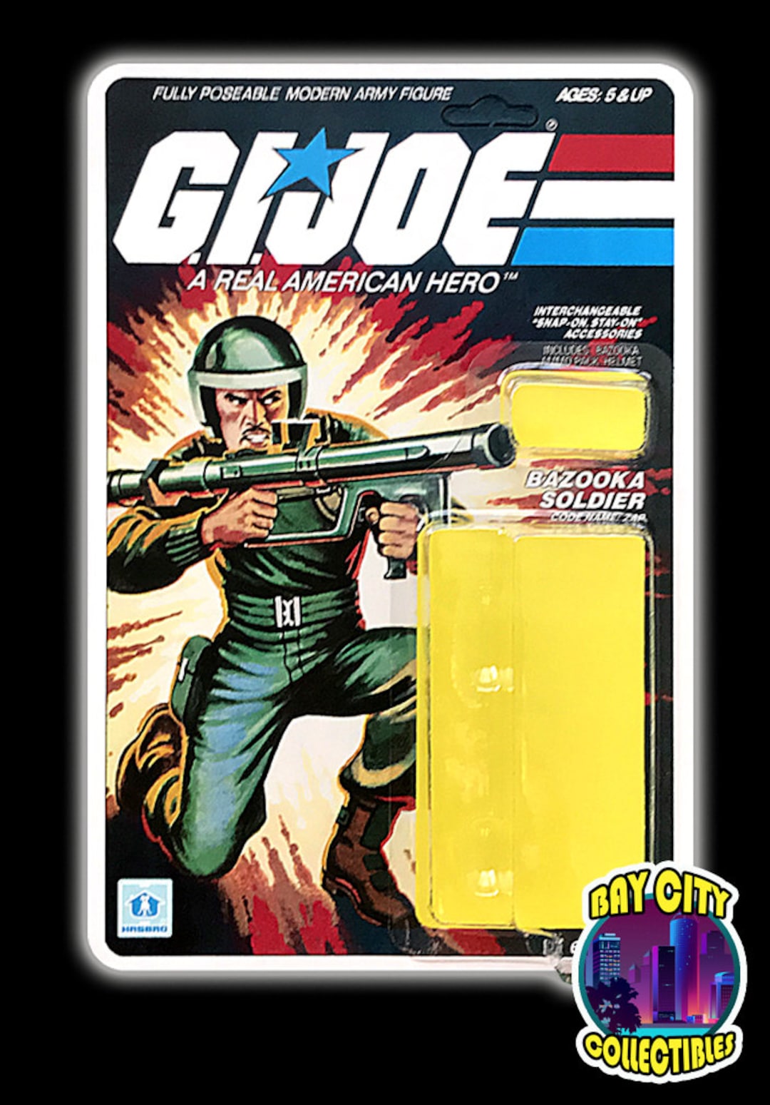 1982 GI JOE ZAP V1 restoration Cardback Kit W/bubble - Etsy