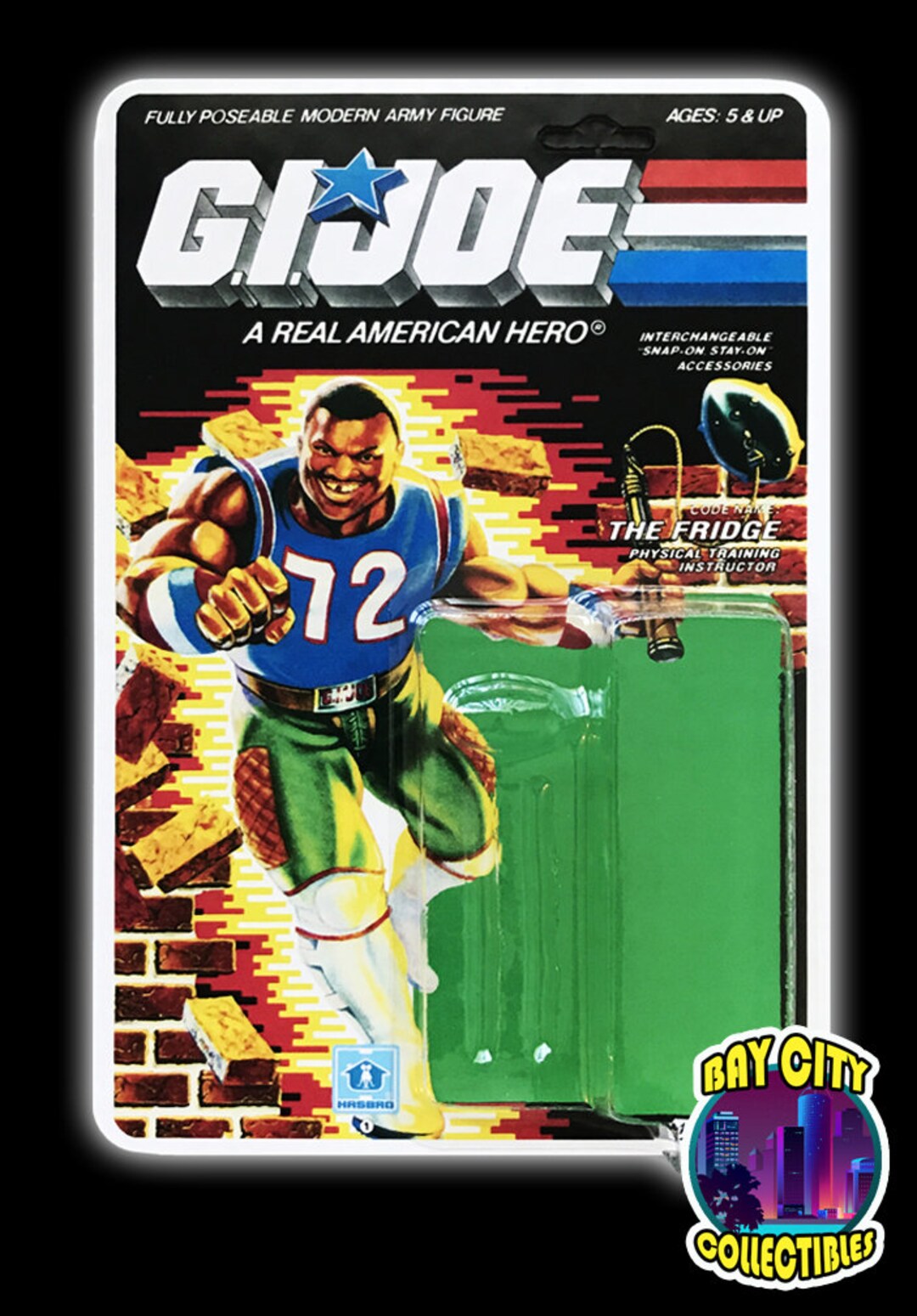 1987 GI JOE - Fridge **custom** Cardback Kit W/bubble - Etsy