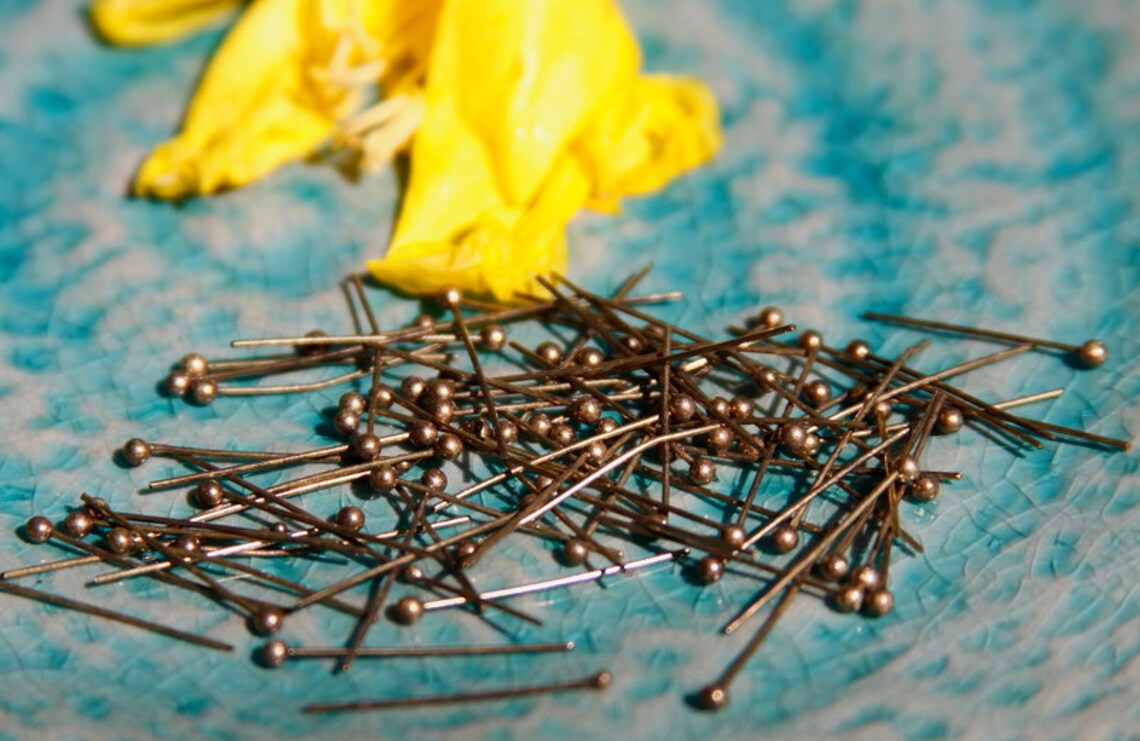 Chain Pins 20 Mm Ball Rivet Pins Ball Pins Needle Pins Head - Etsy UK