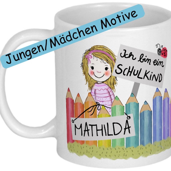 Tasse schulkind - Etsy.de