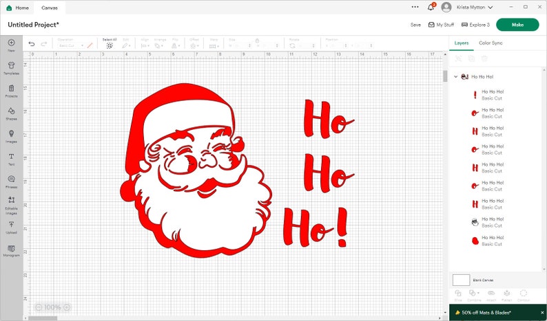 Santa SVG File - Etsy