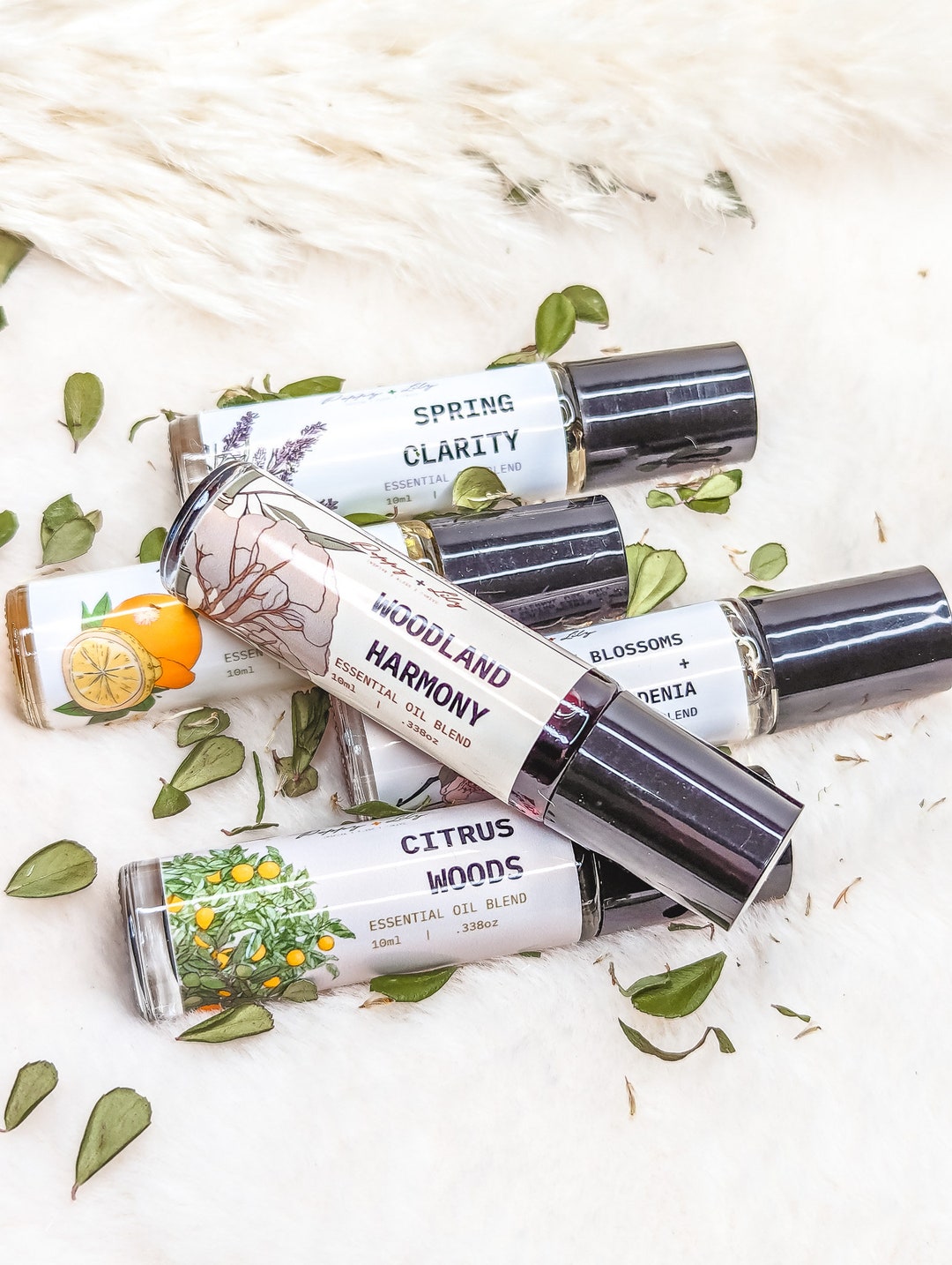 Woodland Harmony 10 Ml Roll-on Scented Oils Aromatherapy Colo ...