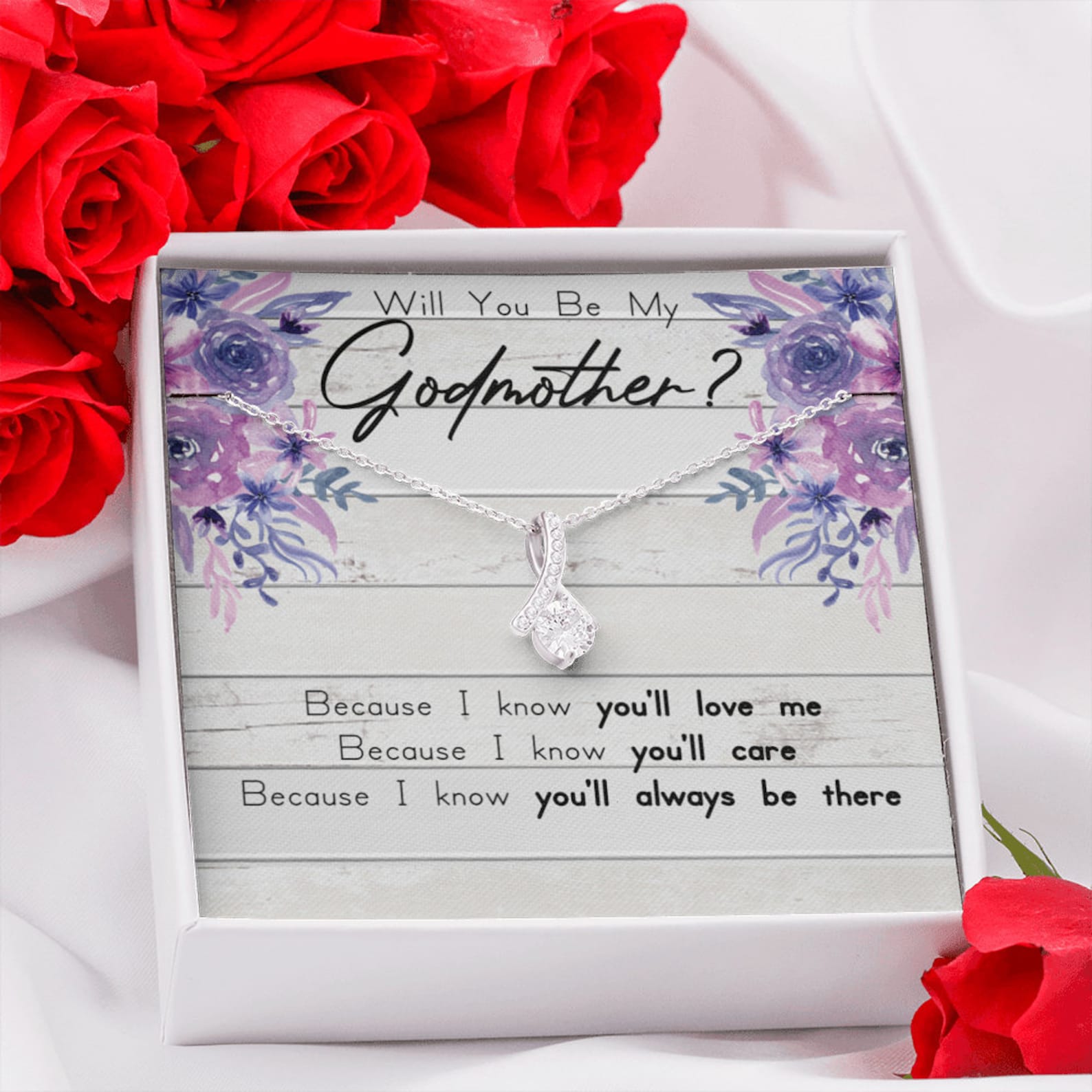 Godmother Proposal Box Godmother T Will You Be My Etsy