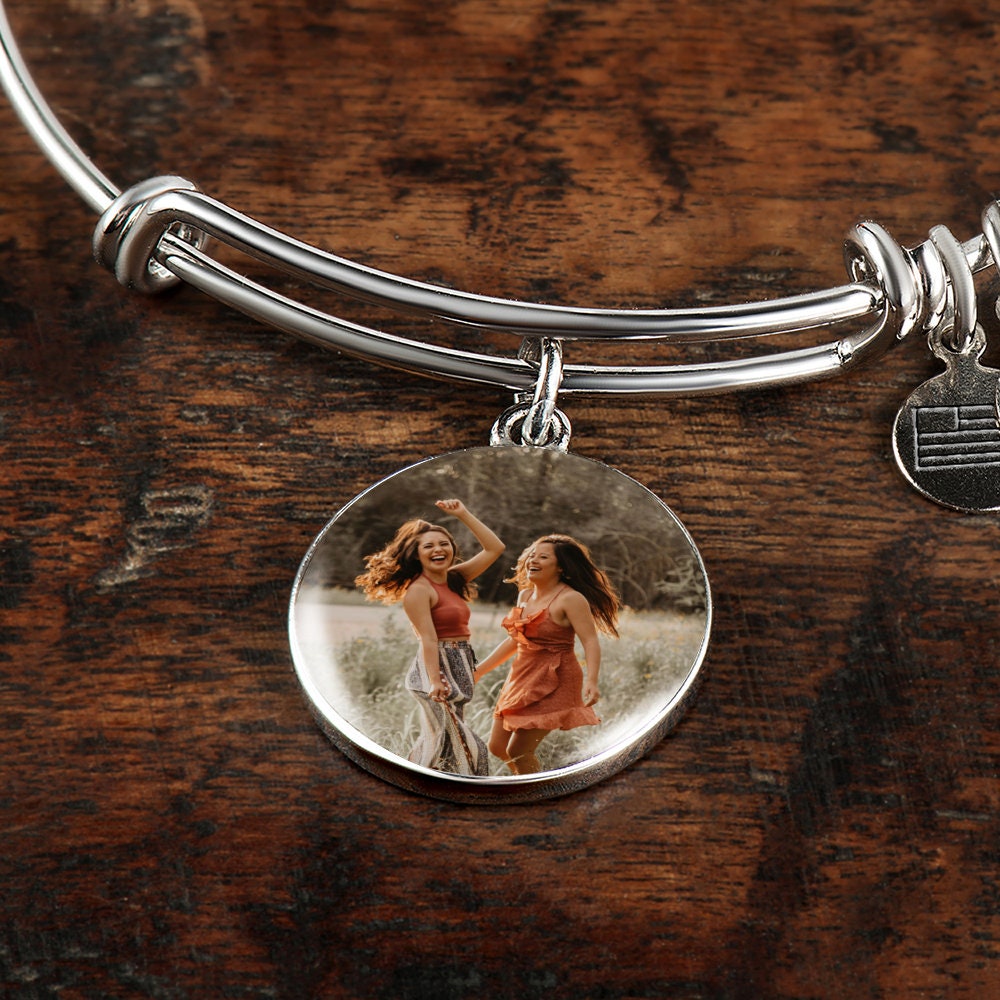 Personalized Bracelet Memory Bracelet With Picture Photo - Etsy