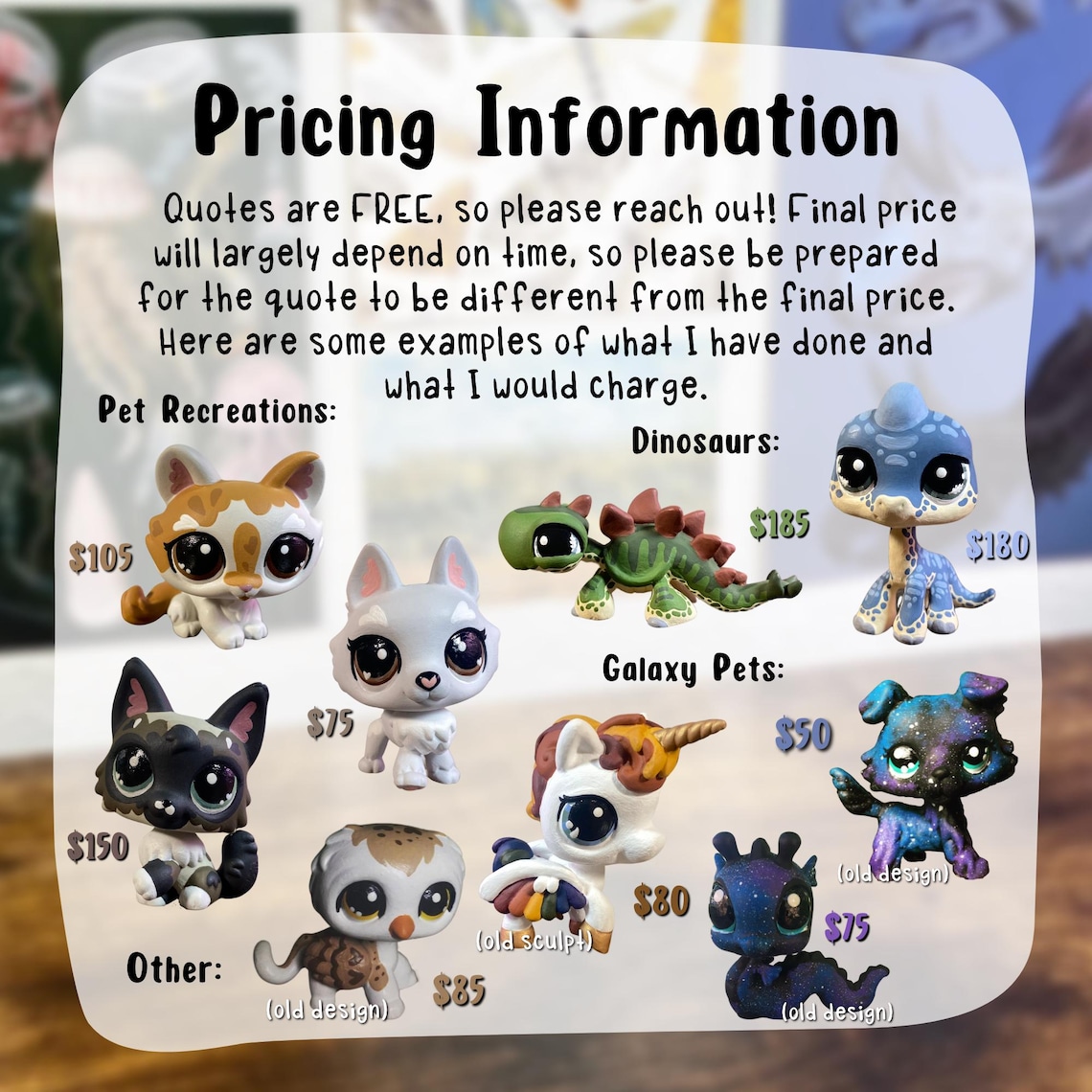 Custom LPS Commissions Hand Made Customized Littlest Pet Shop Toys ...
