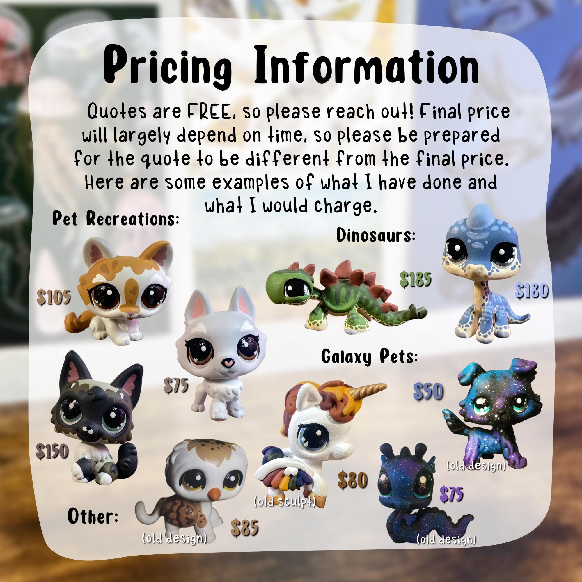 Custom LPS Commissions Hand Made Customized Littlest Pet Shop Toys ...
