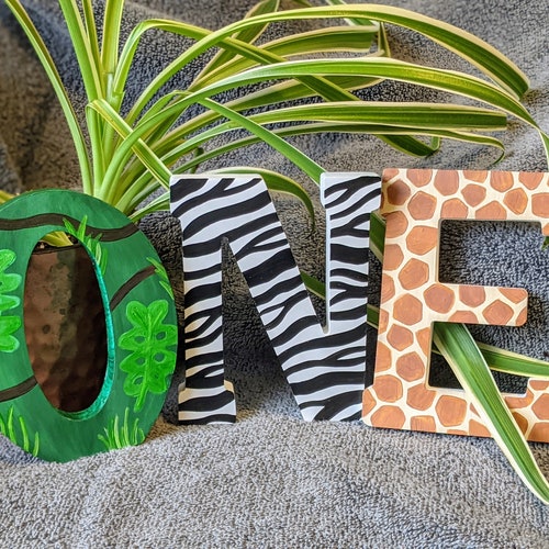 Wild One Birthday Decoration Safari Baby First Birthday Decor - Etsy