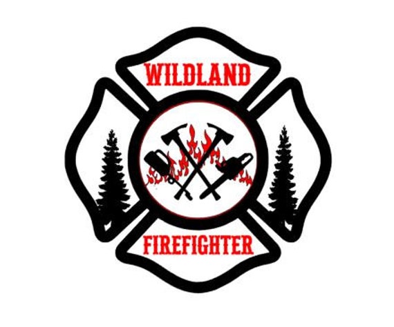 Wildland Firefighter Decal | Etsy