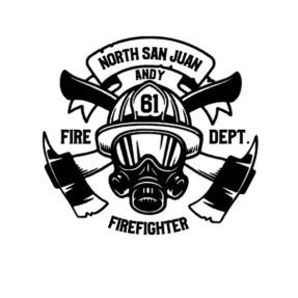 Custom Fire Department Decal - Etsy
