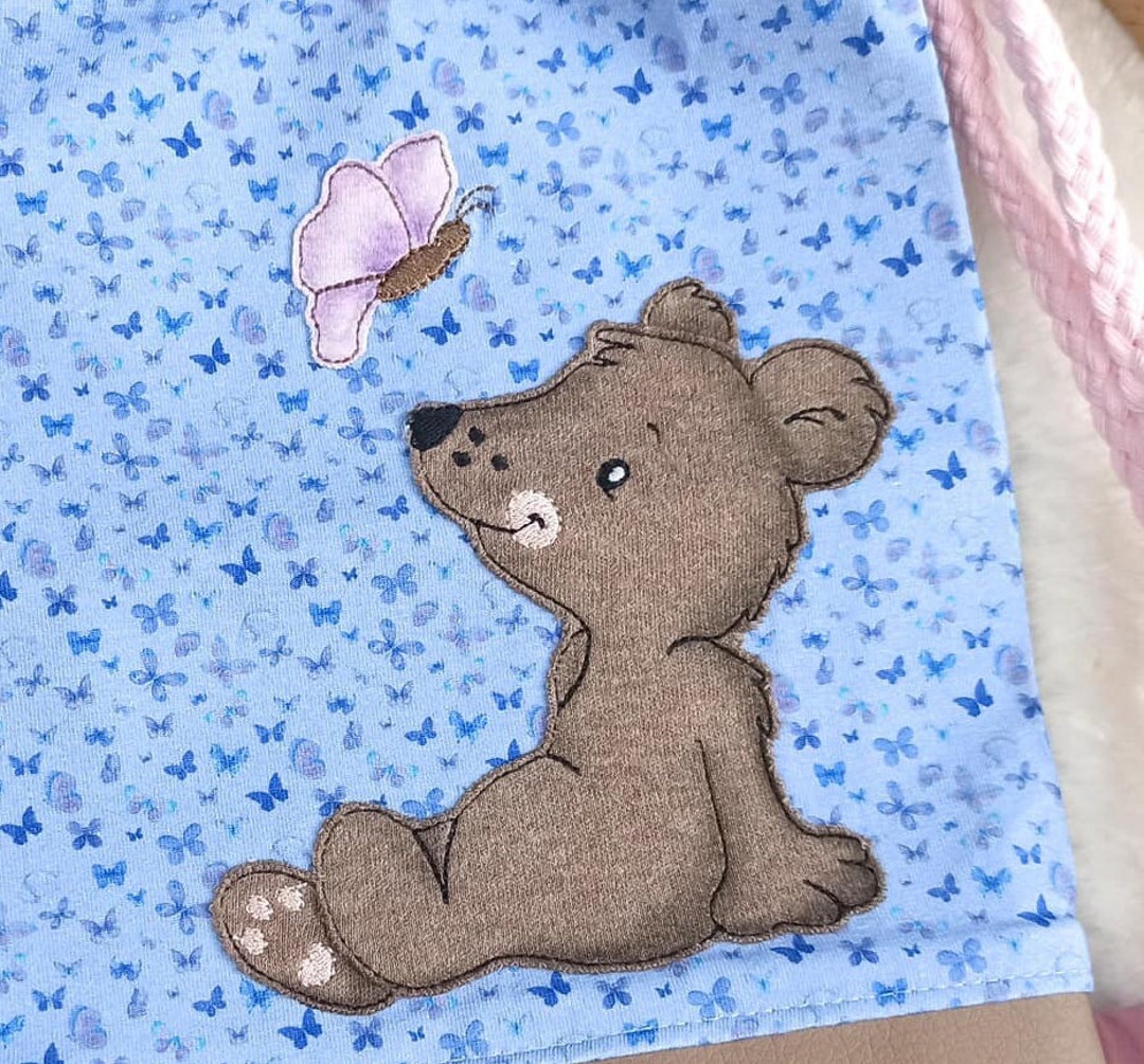 Embroidery File Bear Flea - Etsy