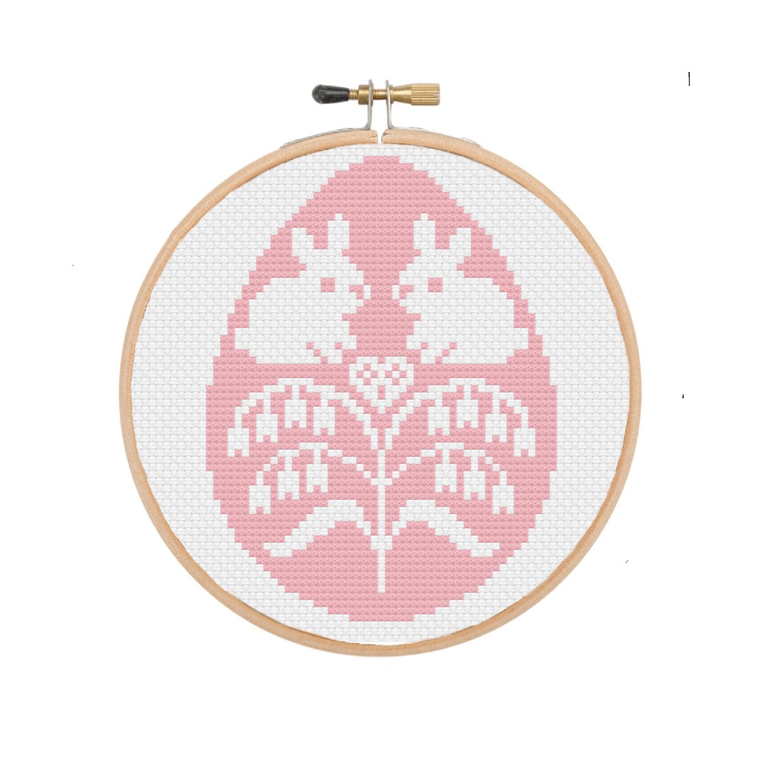 Easter Cross Stitch Pattern (digital Format PDF) - Cross Stitch Charts ...