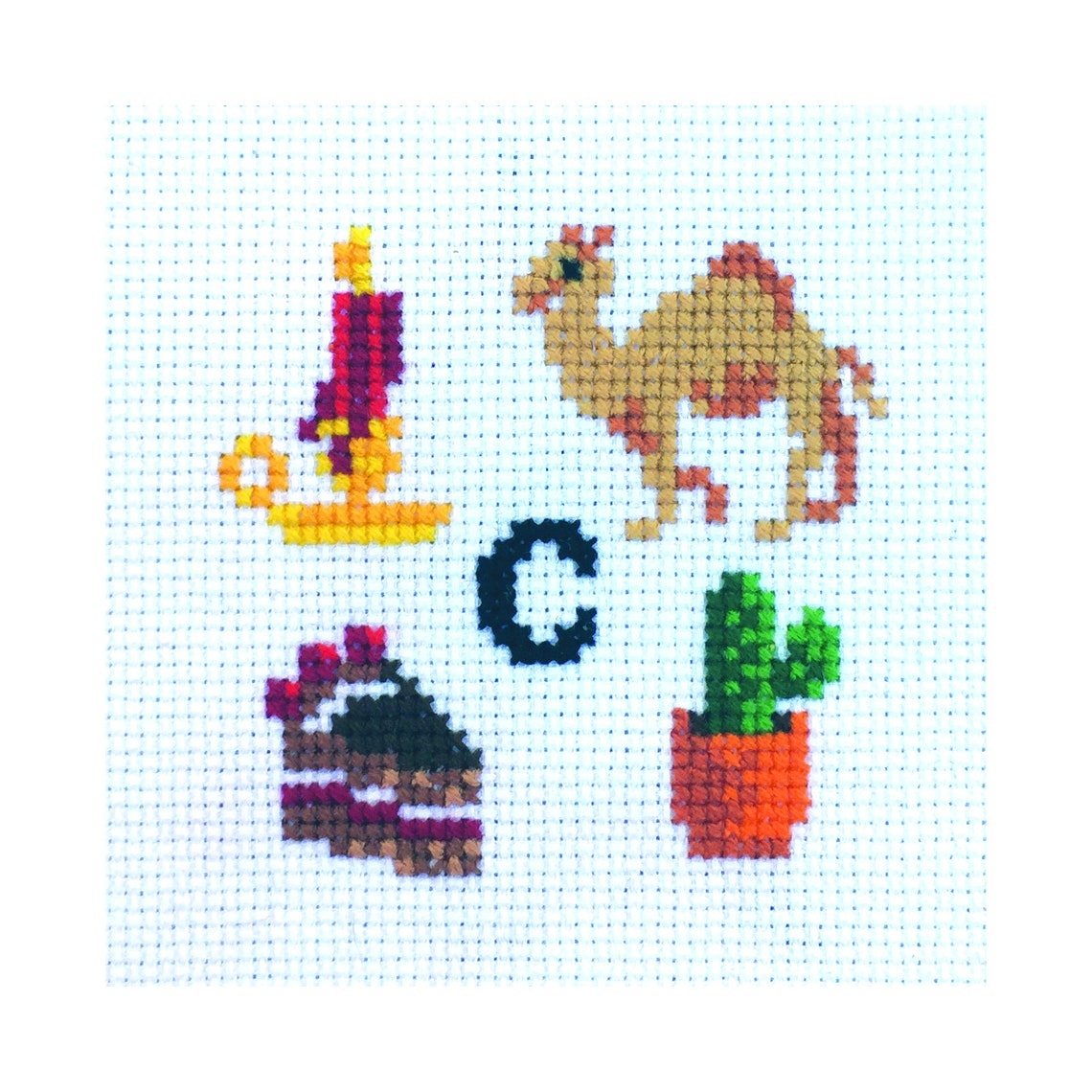 Modern Alphabet Cross Stitch Pattern digital Format PDF | Etsy