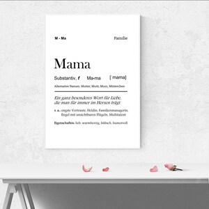 Art Print MAMA Definition - Etsy