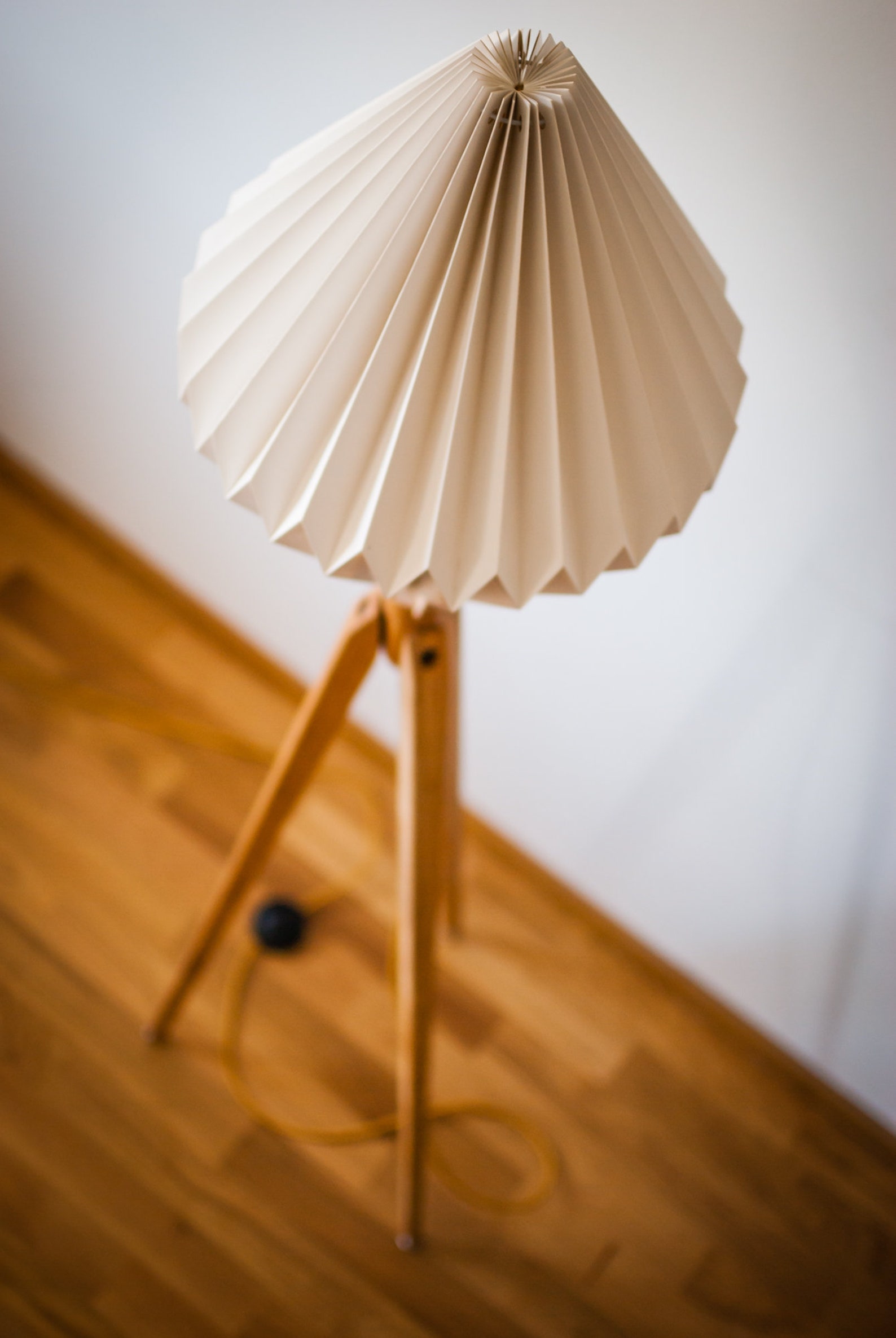 Tripod Floor Lamp Tripod Retro 60-70 Design Origami - Etsy