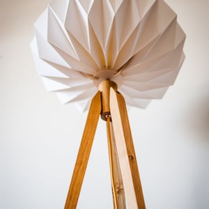 Tripod Floor Lamp Tripod Retro 60-70 Design Origami - Etsy